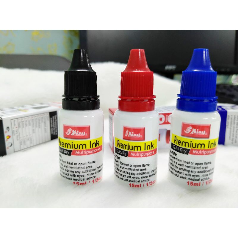 Mực dấu dầu chuyên dụng đóng lên mọi chất liệu Shiny SI-60 SI-61 SI-62 ...