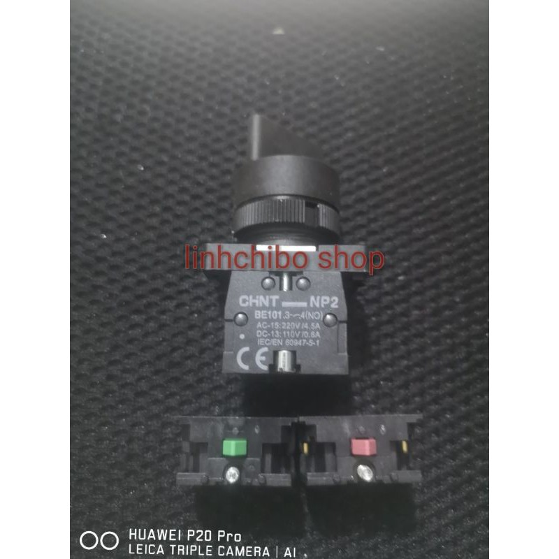 Công tắc xoay 2/xoay 3 nhựa Chint phi 22 | Shopee Việt Nam