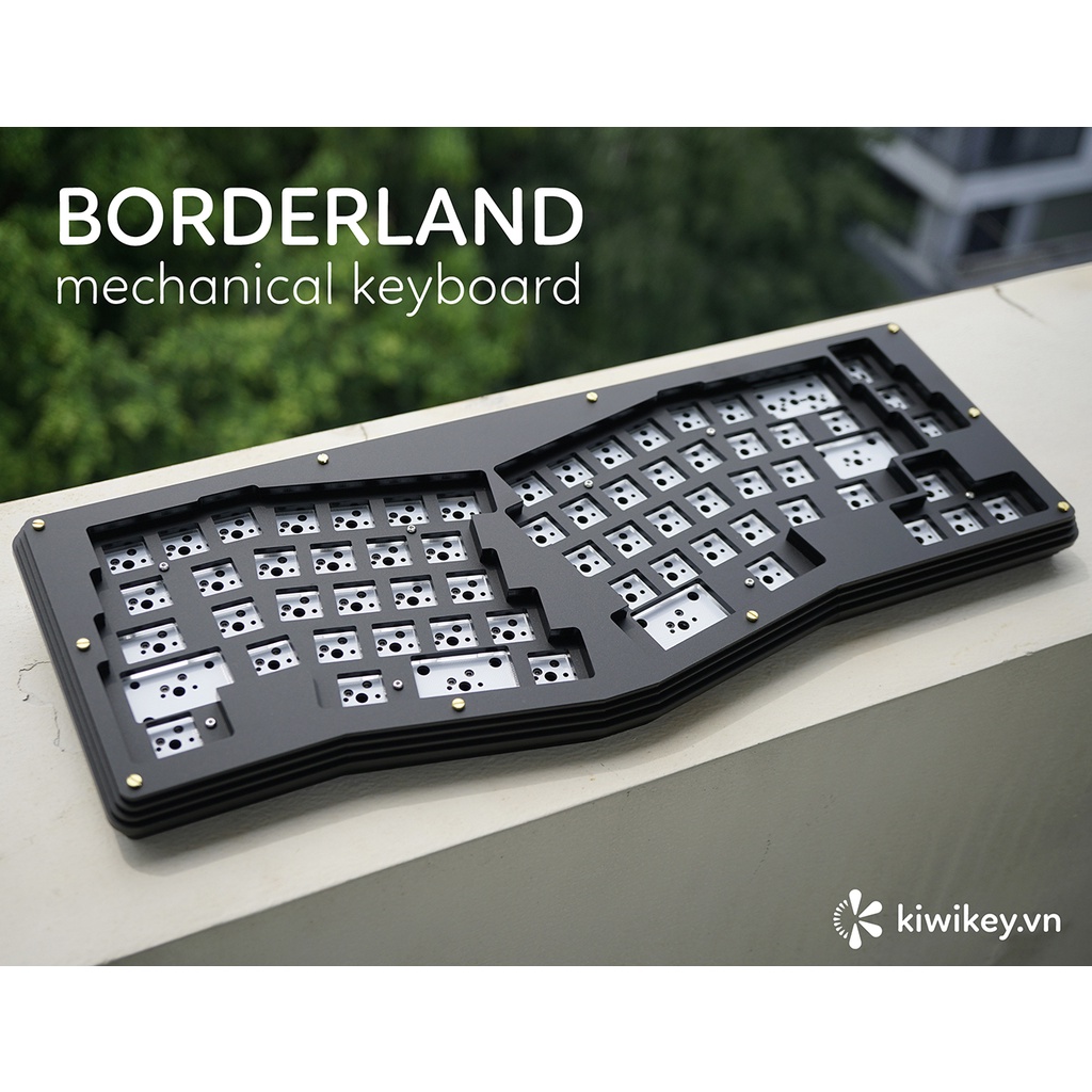 [Keyboard Kit] Bàn phím cơ Borderland (layout Arisu, công thái học ...
