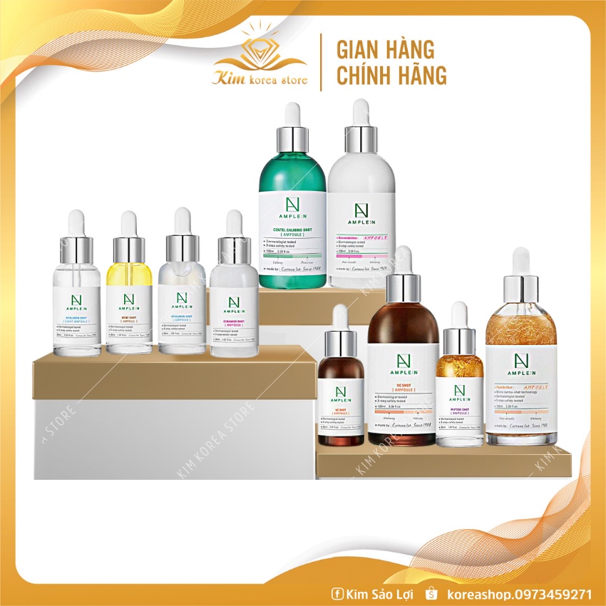 Serum Trắng mịn, căng bóng cấp ẩm giảm mụn kiềm dầu cho mọi loại da ...