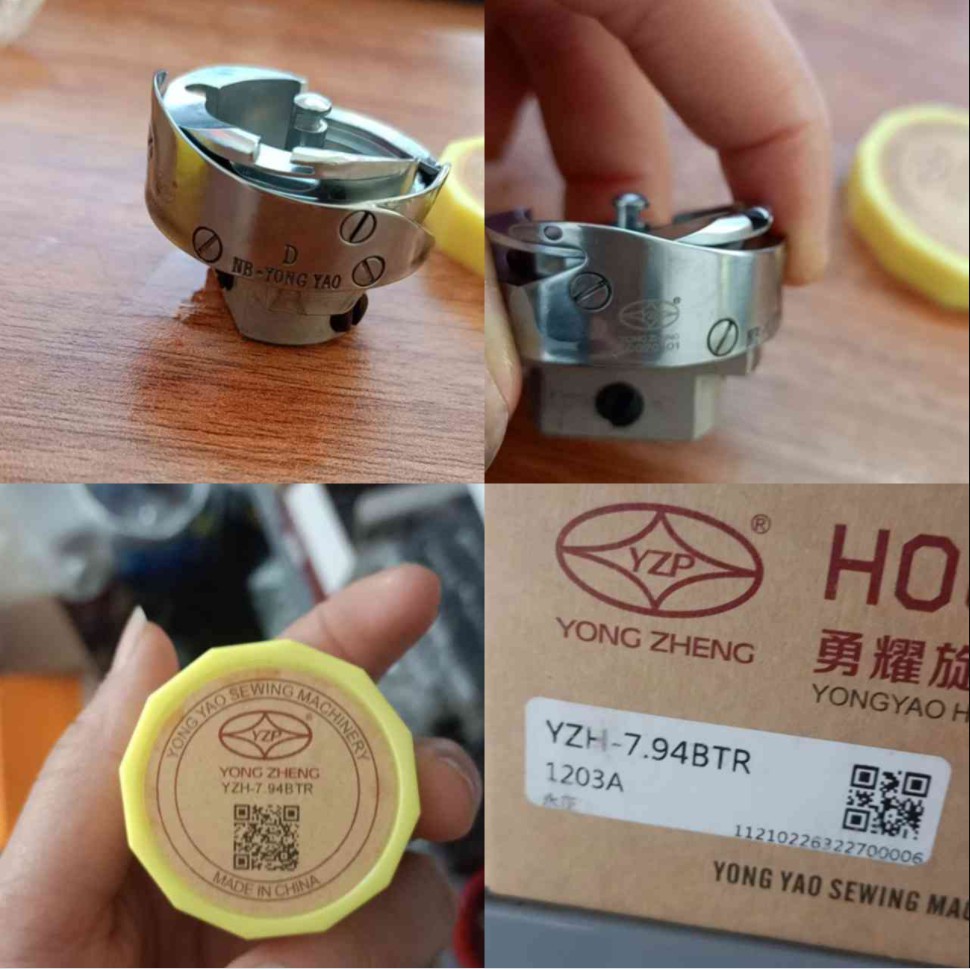 Ổ chao máy 1 kim điện tử Ổ NHỎ YONGYAO YZH-794BTR (may hàng mỏng) máy ...