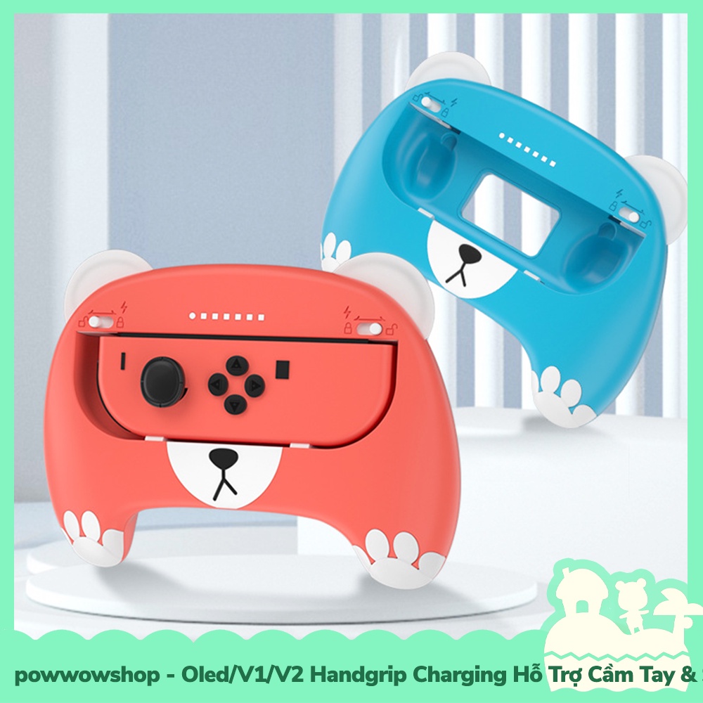 [Sẵn VN - Hỏa Tốc] Oled/V1/V2 Handgrip Charging Hỗ Trợ Cầm Tay & Sạc ...