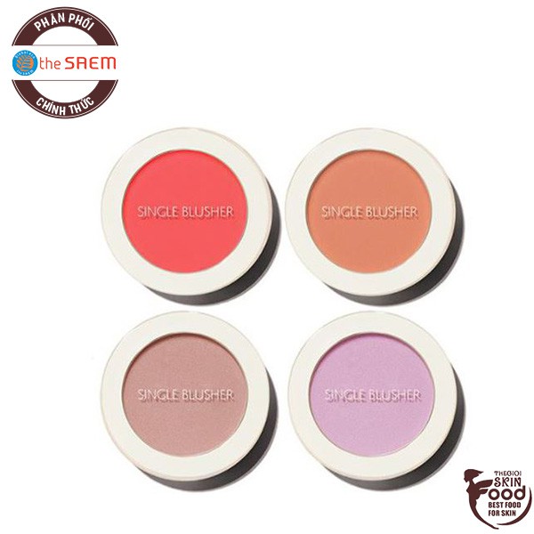 Phấn Má Đơn Xinh Xắn The Saem Single Blusher. | Shopee Việt Nam