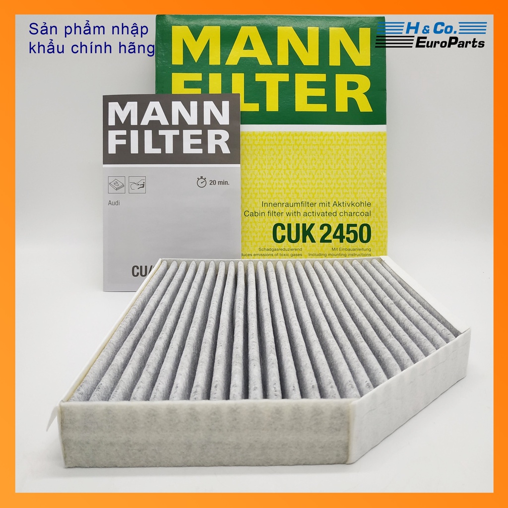 Lọc gió điều hòa Audi A4, Audi A5, Audi Q5, Porsche Macan (2014-2022). Hàng cao cấp MANN từ ĐỨC ...