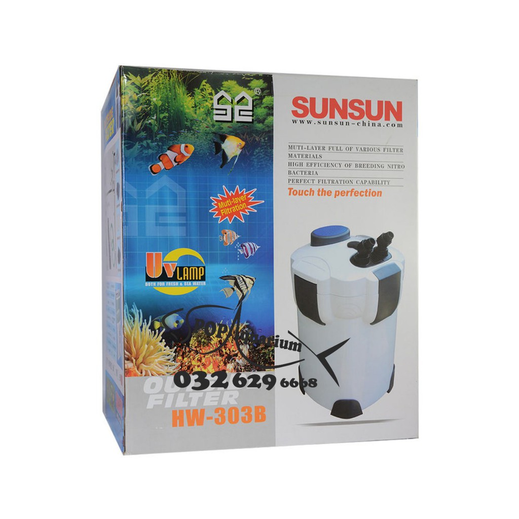 LỌC NGOÀI SUNSUN HW-303B CÓ ĐÈN UV | Shopee Việt Nam