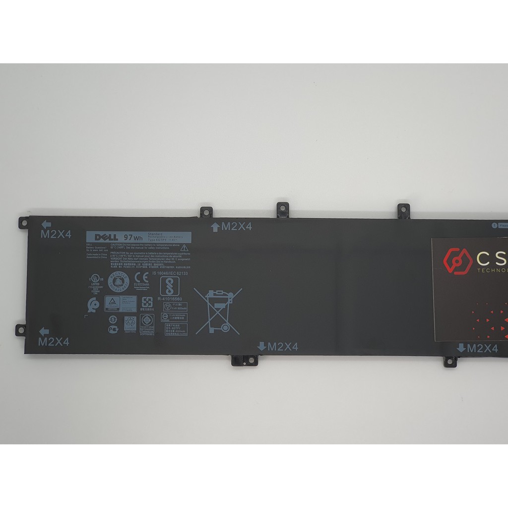 Pin Laptop Dell XPS 15 9550 9560 9570 Precision 5510 5520 5530 Dell ...