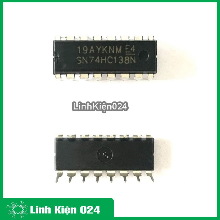 74HC138 3 To 8 Decoder/Demultiplexer DIP16 | Shopee Việt Nam
