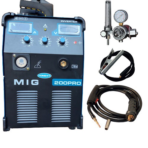 Máy hàn điện tử Hồng Ký MIG 200PRO 220V/9KVA - Hàng chính hãng | Shopee Việt Nam