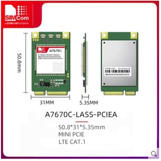 Module SIM 4G A7670C Mini PCIE LTE CAT 1 có GPS | Shopee Việt Nam