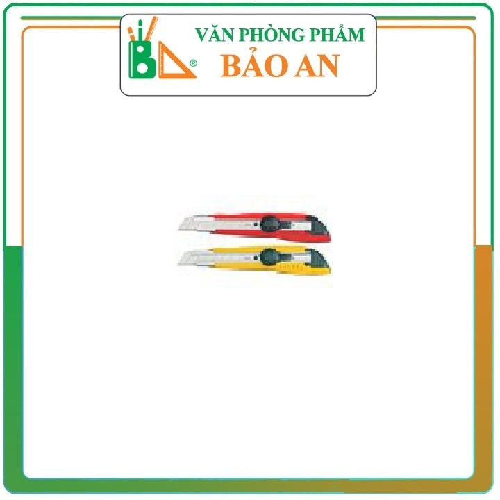 Dao Rọc Giấy Deli 2043 (Có Núm Xoay Khóa Tự Động)Sản phẩm kèm theo 3 lưỡi dao có sẵn trong dao ...