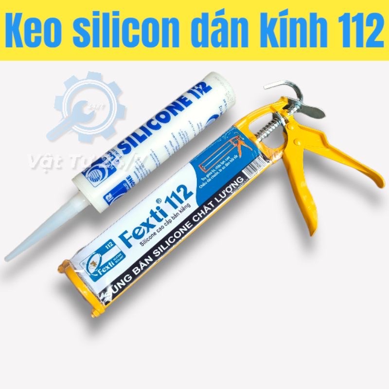 Keo silicone Sealant 112 silicon dán kính đa năng chống dột dán hồ cá ...