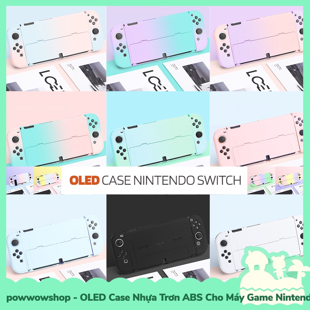 [Sẵn VN - Hỏa Tốc] OLED (Gắn Dock Được) Case Ốp Nhựa ABS Cho Máy Game ...