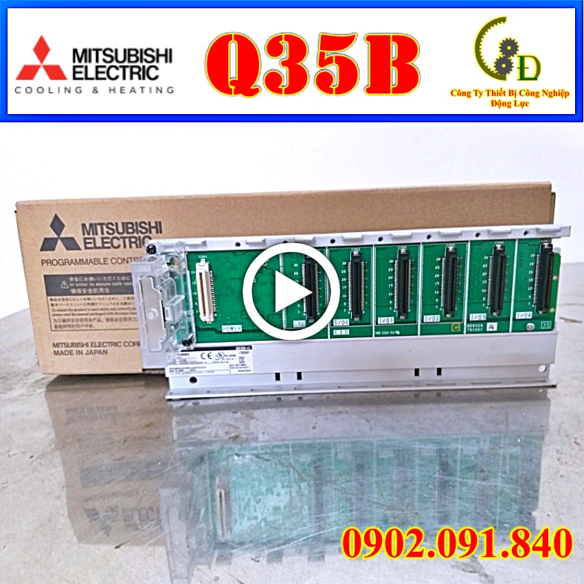 Bây chân đế main base Q35B Mitsubishi số khe cắm I/O Module 5 Slots | Shopee Việt Nam