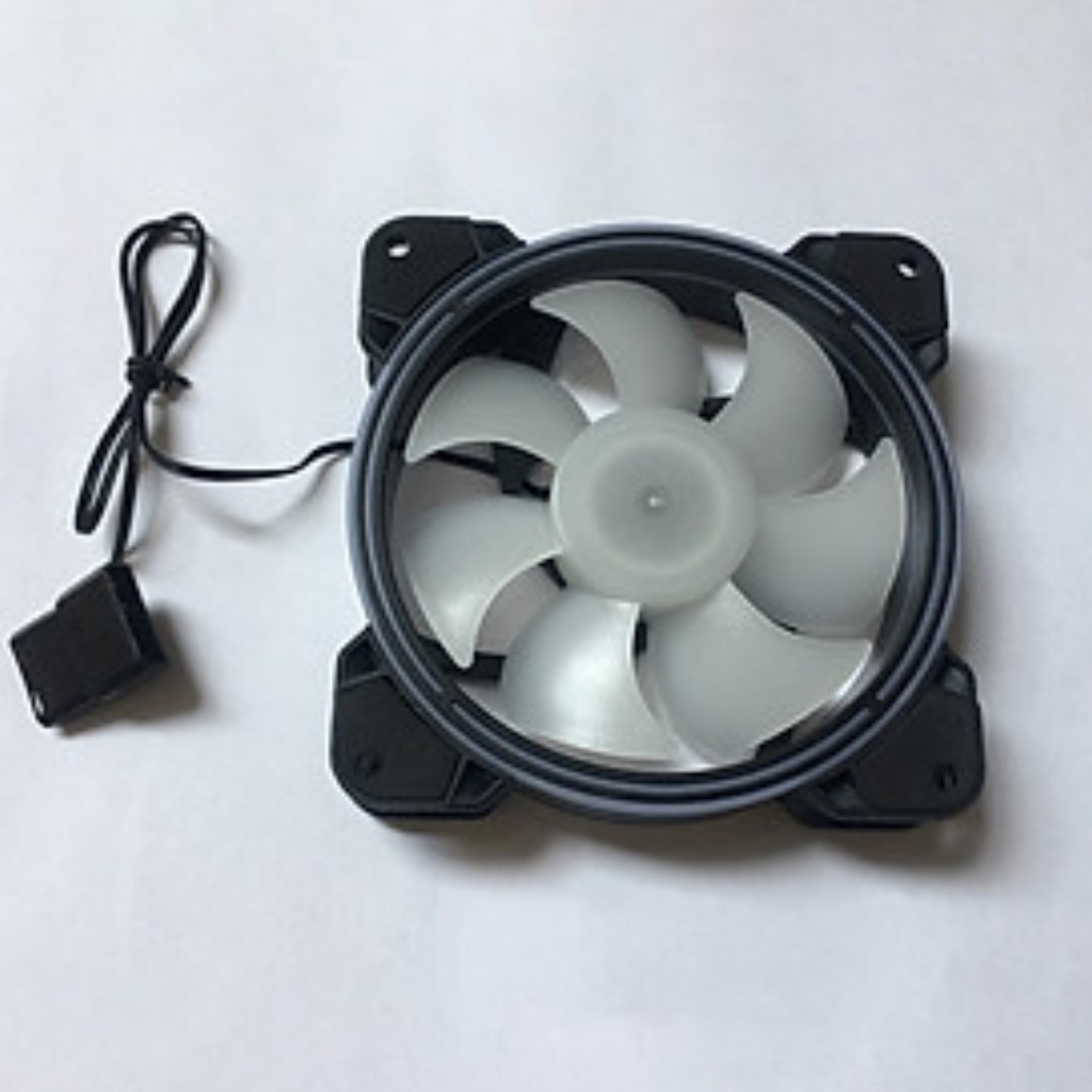 FAN LED RGB COOLMON V5 Khôn cần Hub gắn trực tiếp vào nguồn 4 pin ...