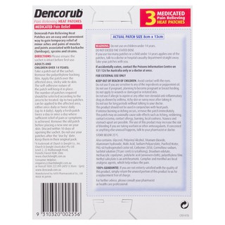 Miếng dán giảm đau dencorub | Shopee Việt Nam