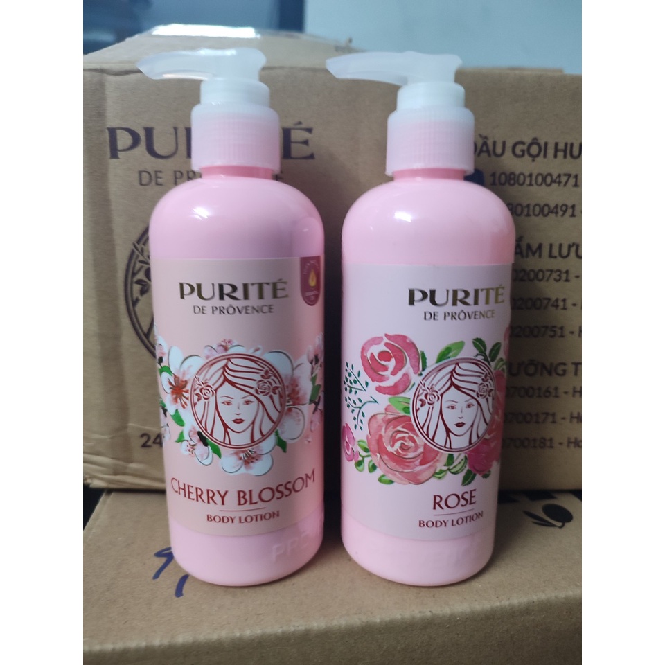 Sữa dưỡng thể Purite Hoa hồng/ Hoa anh đào 250ml | Shopee Việt Nam