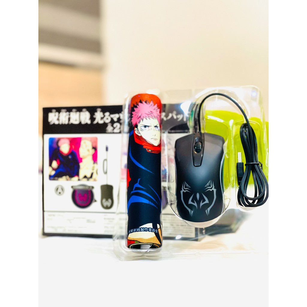 SET 2 món Mouse & Mouse Pad YUJI ITADORI & SUKUNA - Anime Jujutsu ...