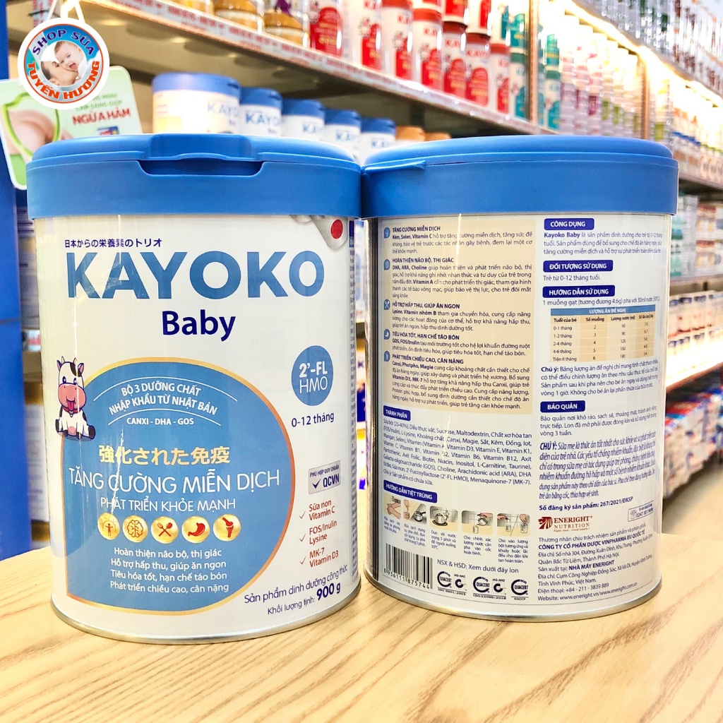 [Sản phẩm Chính Hãng] Sữa Nhật Kayoko Baby, Pedia, Grow IQ 900G - Tinh ...