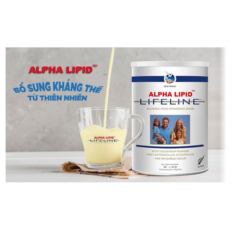 Thực phẩm bổ xung sữa Anpha Lipid nhập khẩu chính hãng 450g | Shopee ...
