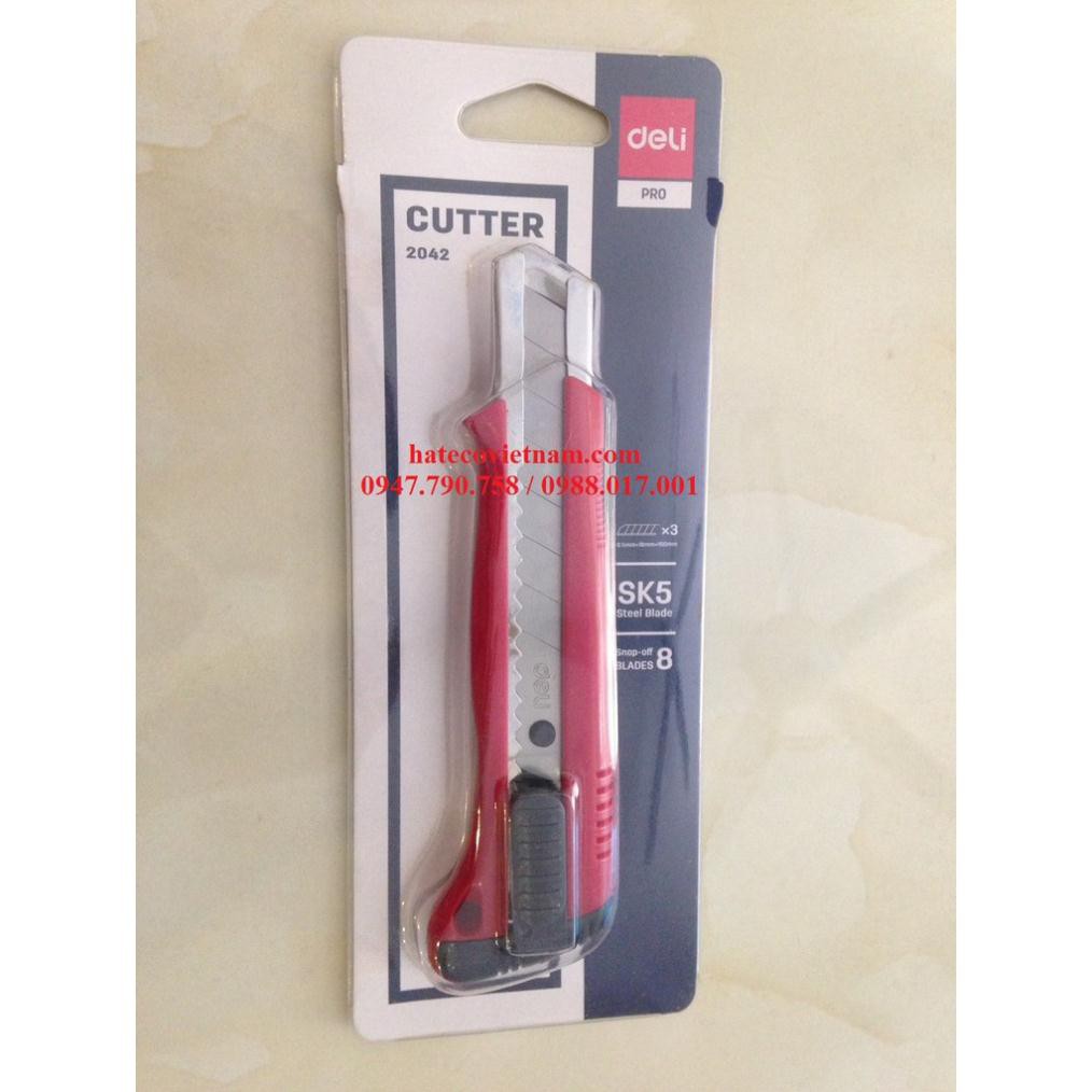 Dao rọc giấy Deli 2042 (18mm) - Dao trổ | Shopee Việt Nam