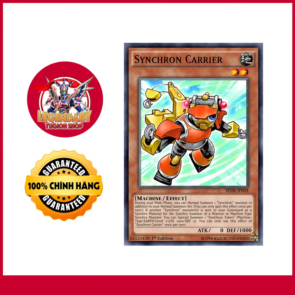 [EN][Thẻ Bài Yugioh Chính Hãng] Synchron Carrier | Shopee Việt Nam