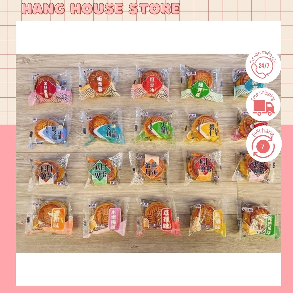 Bánh Trung Thu Mini Đài Loan Mix 15-20 Vị Cực Ngon | Shopee Việt Nam