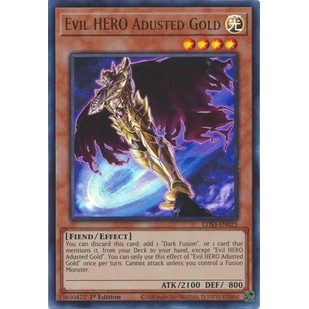 Thẻ bài Yugioh - TCG - Evil HERO Adusted Gold / LDS3-EN125' | Shopee ...