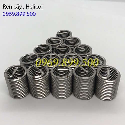 Combo 100c ren cấy, ren giả,helicoil M2, M2.5, M3, M4, M5, M6 chất liệu inox 304 | Shopee Việt Nam