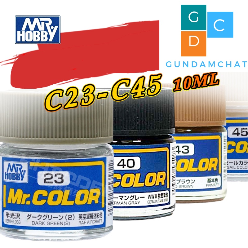 Sơn mô hình Mr. hobby Mr.color series C23-C45 | Shopee Việt Nam