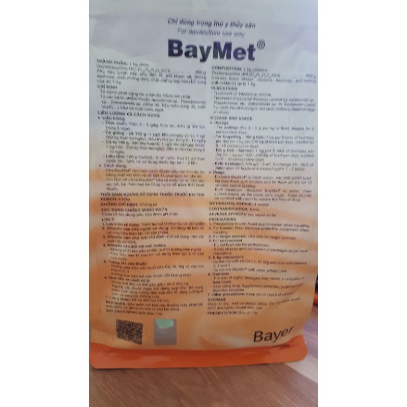 Baymet dùng trong thủy sản | Shopee Việt Nam