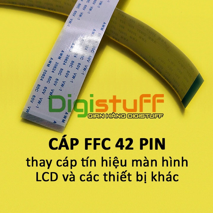 Cáp bẹ 42 pin AWM 20624 80C 60V VW-1 thay cáp tín hiệu cho màn hình TV ...