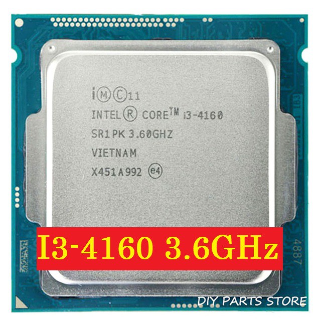 CPU Intel Core i3 4160 3.6Ghz socket 1150 i3-4160 bóc máy chạy tốt ngon ...