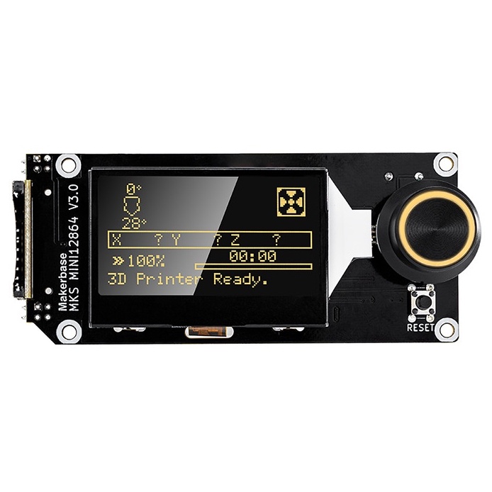 LCD MKS MINI 12864 V3 LCD 2 loại khe thẻ ngang/dọc Màu sắc đẹp cho máy ...