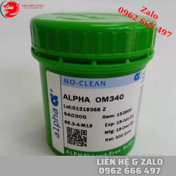 Kem hàn Alpha OM340 loại 500g chuẩn chính hãng | Shopee Việt Nam