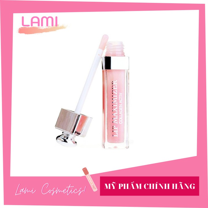 Son dưỡng Dior mini màu 001 Son Dưỡng Lips Dior Collagen Addict Lip Maximizer 001 Pink MINISIZE ...