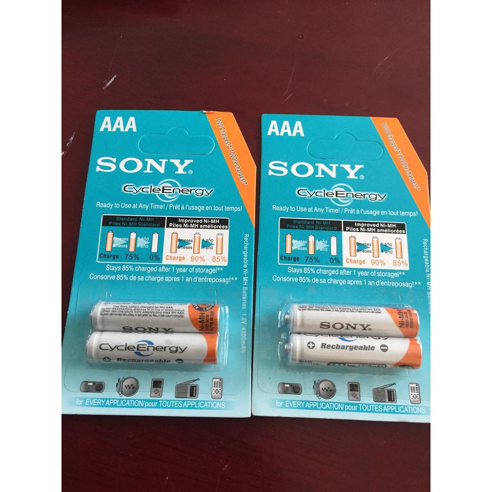 pin sạc sony 3A ( 2 VIÊN) | Shopee Việt Nam