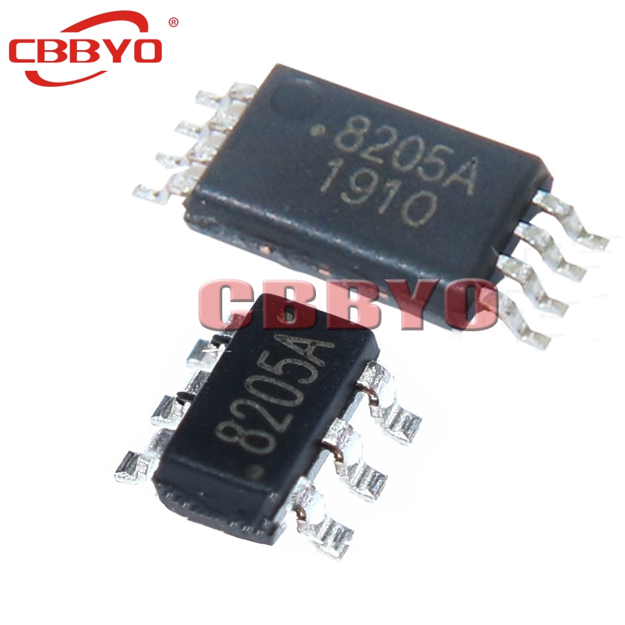 Bộ 10 Linh Kiện Điện Tử FS8205A TSSOP-8 FS8205 CEG8205A CEG8205 8205 8205A DW01 DW01A SOT23-6 ...