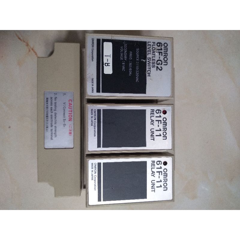 Bộ công tắc mực nước Omron FloatLess Level Switch 61F - G2 4 điện cực ...