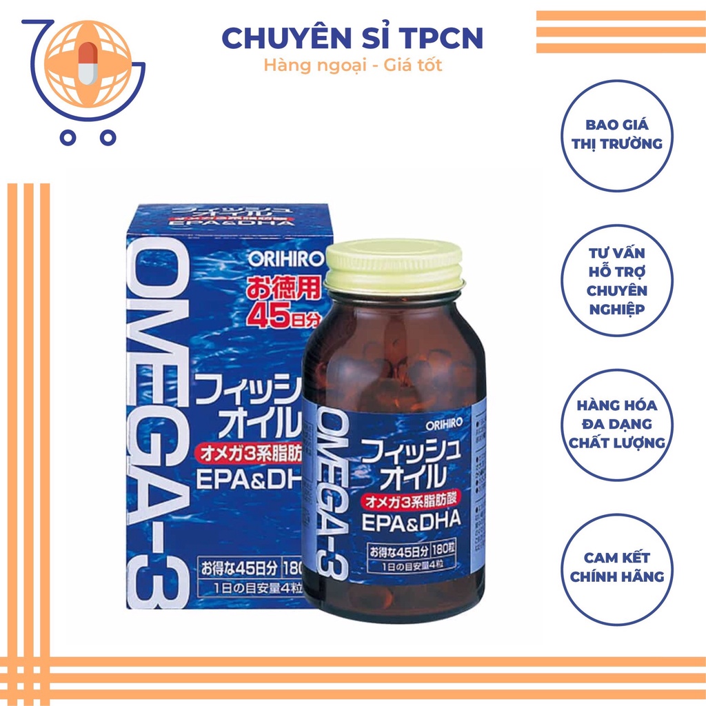 Viên uống bổ não OMEGA 3 DHA & EPA của Nhật Bản | Shopee Việt Nam