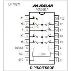 IC ghép kênh / IC chuyển mạch MAX4617 SOP16 | Shopee Việt Nam