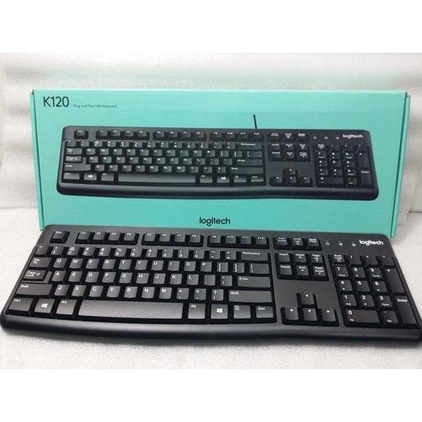 Bàn phím Logitech K122 USB Keyboard (Black) - BH 12T | Shopee Việt Nam