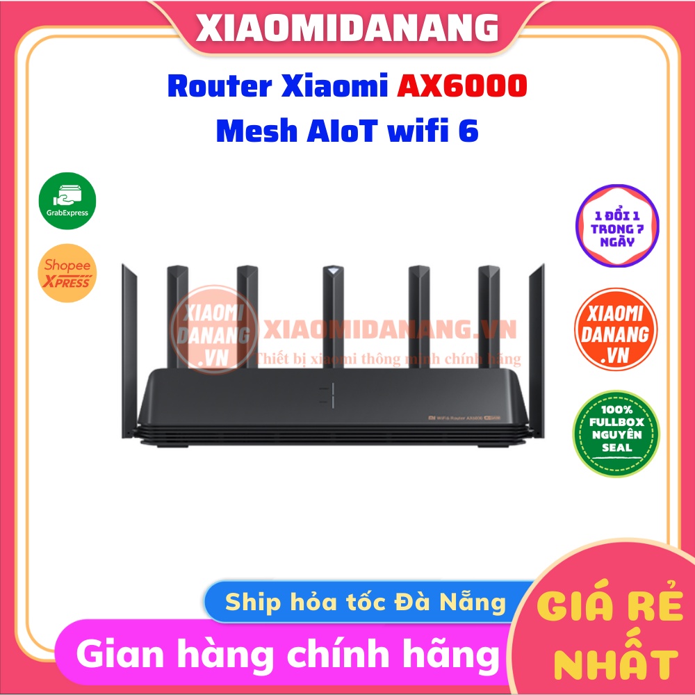 Router Xiaomi AX6000 Mesh AIoT wifi 6 | Shopee Việt Nam