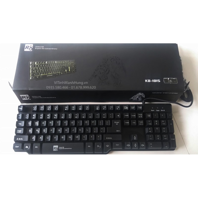 Bàn Phím R8 - 1815 (USB) | Shopee Việt Nam