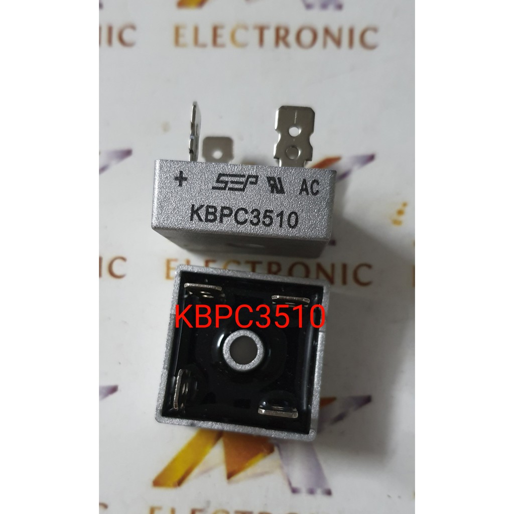 KBPC3510 Cầu chỉnh lưu 3510 35A 1000V hình vuông (con) | Shopee Việt Nam