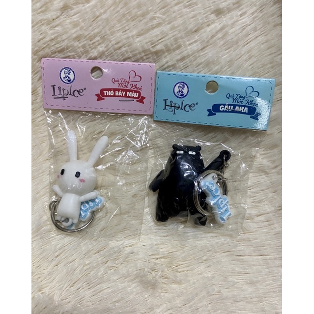 MÓC KHÓA THỎ BẢY MÀU, GẤU AKA | Shopee Việt Nam