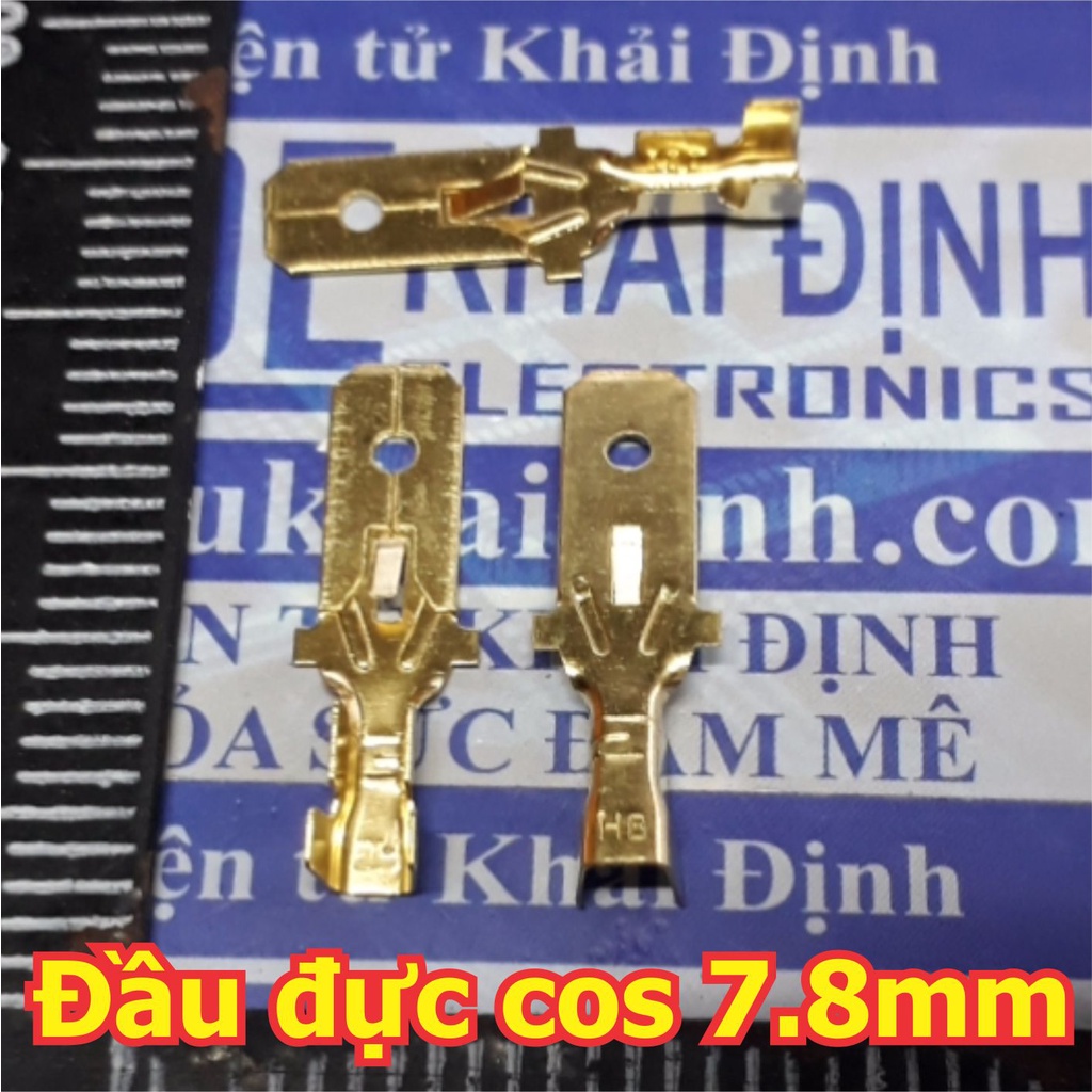 30 cái Đầu lõi đồng header, jack oto loại lớn, đầu cái / đực cos 7.8mm ...