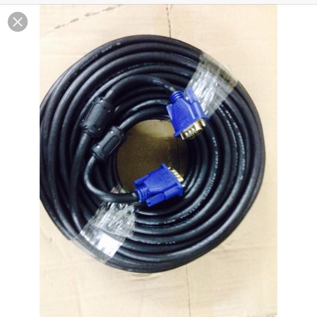 Dây vga 15m 3+6 màu đen | Shopee Việt Nam