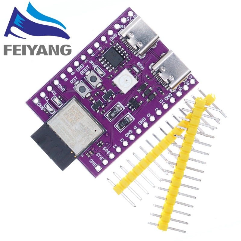 Linh kiện điện tử usb kép ESP32 ESP32-C3 AI-C3 ESP32-C3-DevKitM-1 ESP32-C3 MINI-1 AI-S3 ESP32-S3 ...