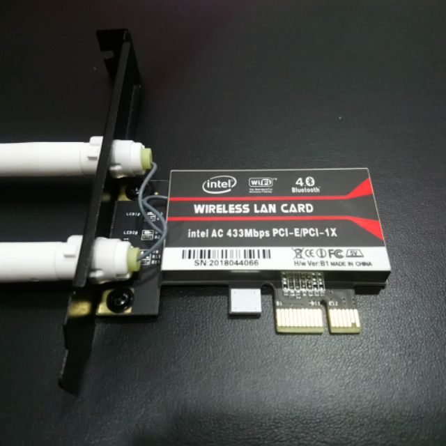 Card Wifi + Bluetooth Intel Dual Band Wireless-AC 3160 | Shopee Việt Nam