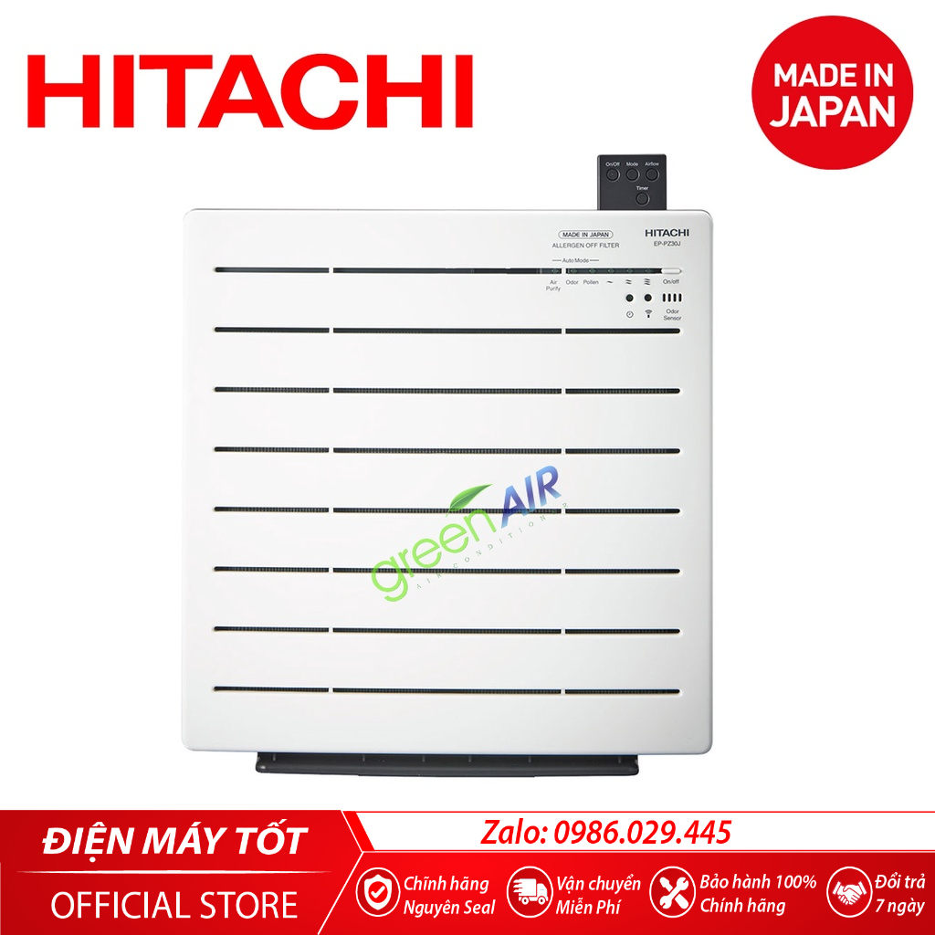 Máy lọc không khí Hitachi EP-PZ30J 240 (WH) | Shopee Việt Nam
